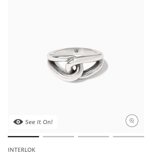 Brighton | Jewelry | Brighton Silver Wave Ring Minimalist Design | Poshmark